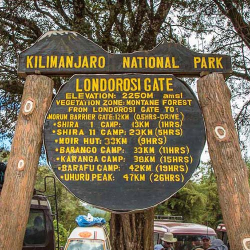 7 Days 6 Nights Lemosho Route from Moshi | Mount Kilimanjaro Trek ...